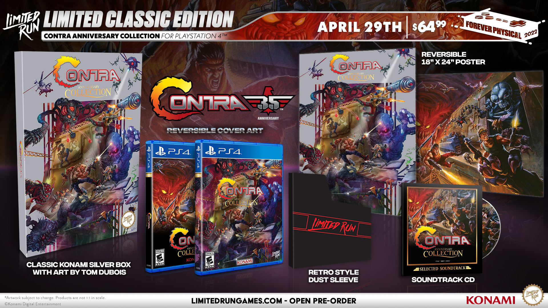 Contra Anniversary Collection available for pre-order - Gamers Uplink